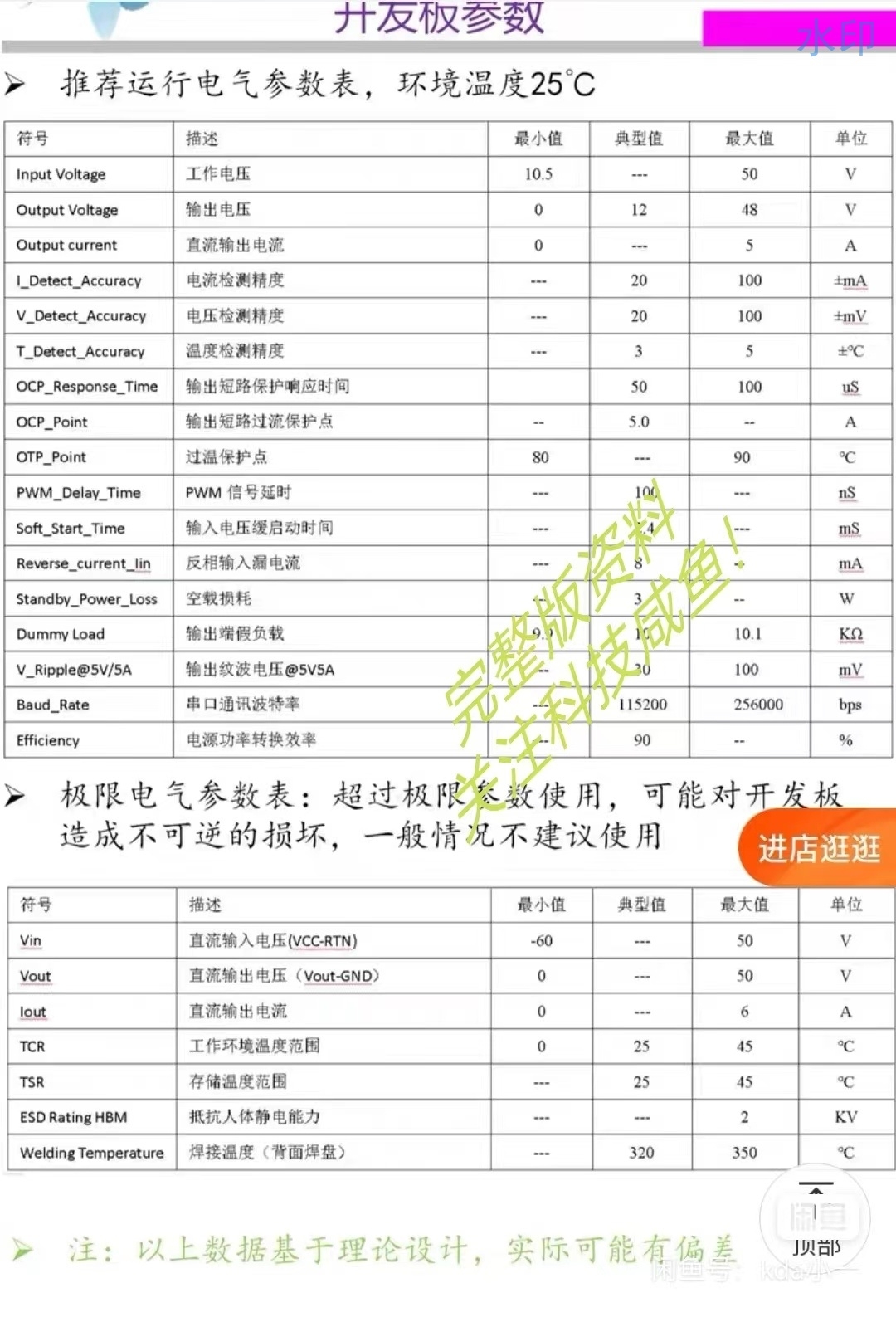 Stm32f334双向升降压数字电源开发板 Buckboost 有开发板降压转换器 恒压恒流源 送码网 